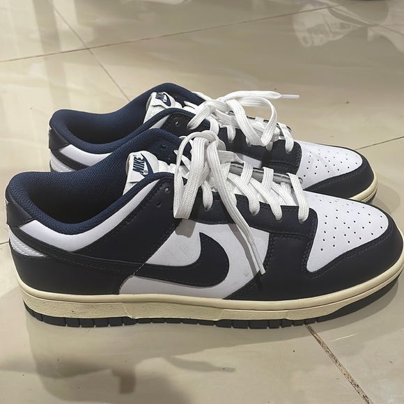 Shoes | Navy Vintage Nike Dunks 115 | Poshmark
